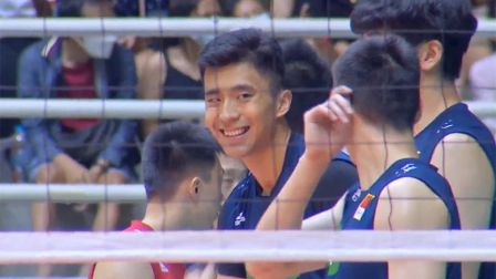 中国男排vs日本第一局,连追6分把日本打到停,结局疯狂逆转日本
