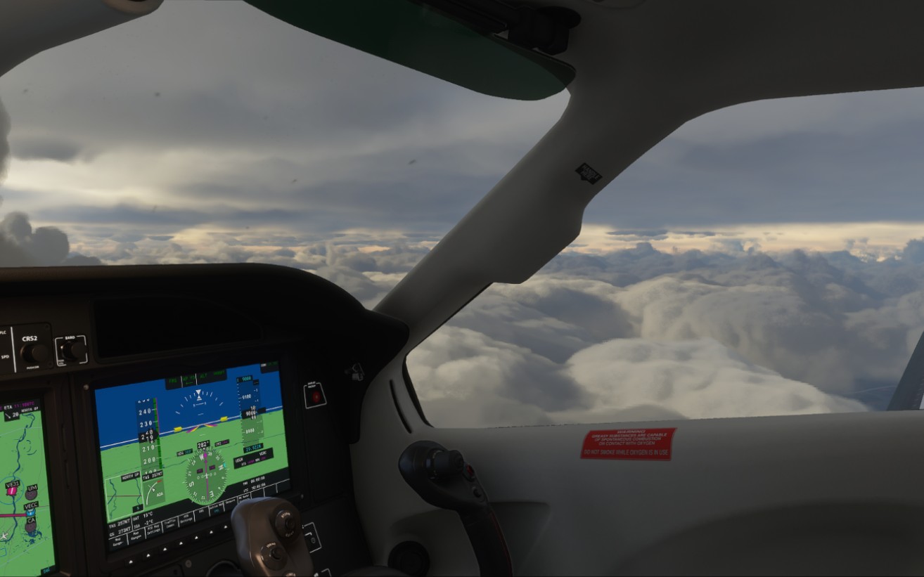 【MFS2020】微软模拟飞行2020:大雾中使用ILS降落,