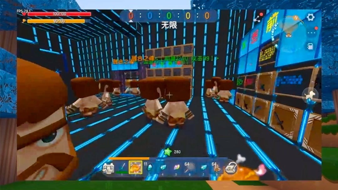 迷你世界:半仙打怪升级寰宇支配之剑太爽,找到了关门打狗的感觉