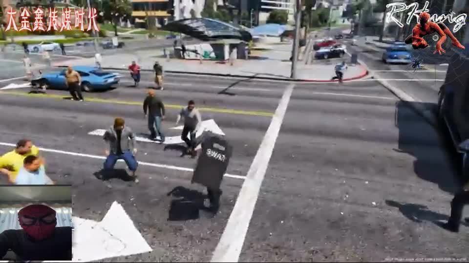GTA5 警察模组 LSPDFR 镇暴部队出动!ep83