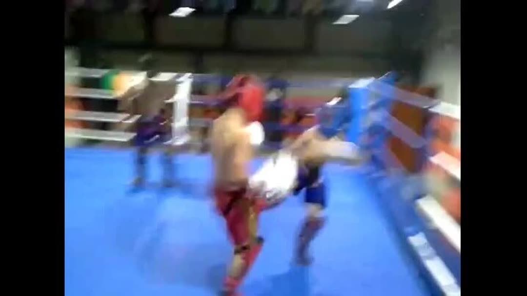 泰拳比赛 真人实战 儿童训练