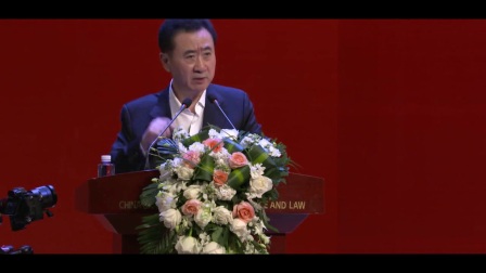 王健林董事长中国政法大学演讲_努力践行文化自信