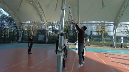 排球扫盲之球网附近的犯规!