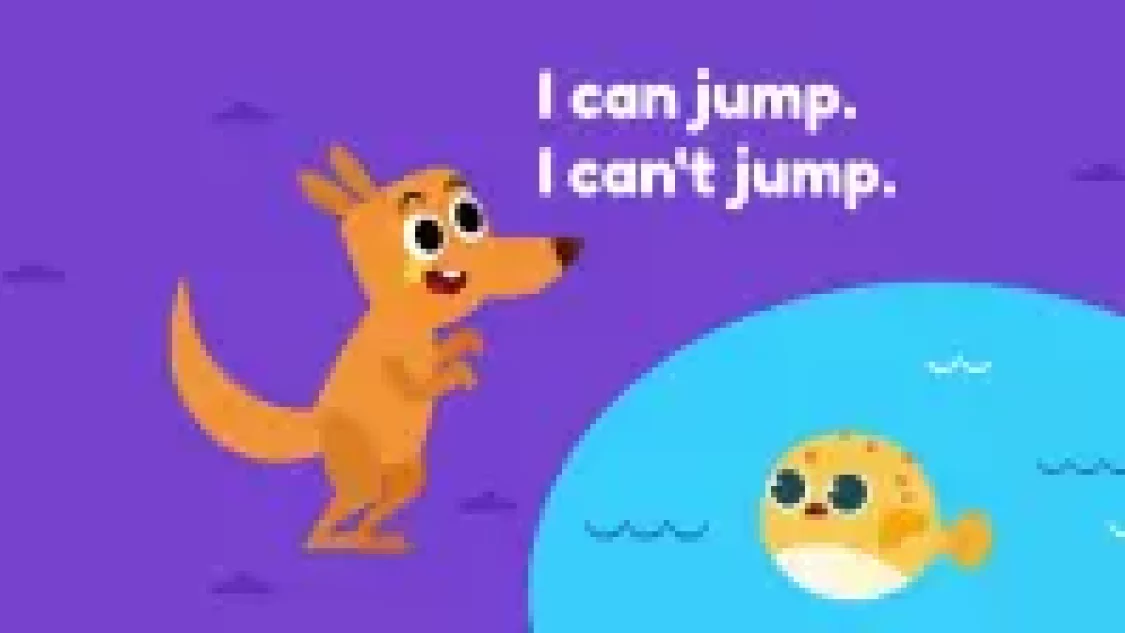 I can swim,幼儿英语绘本