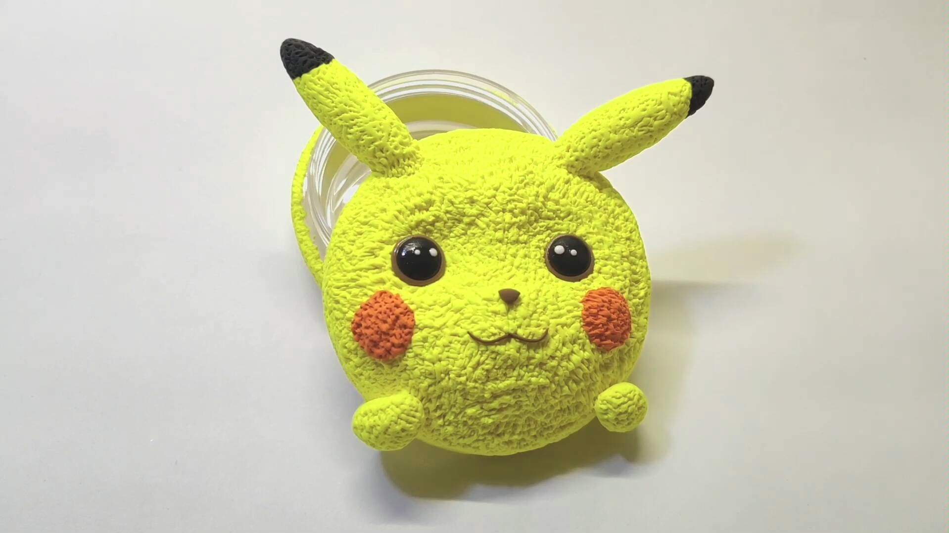 【超轻黏土】皮卡丘收纳盒