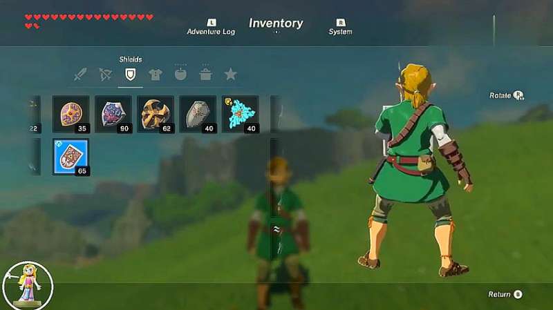 《塞尔达传说BotW》中amiibo的作用