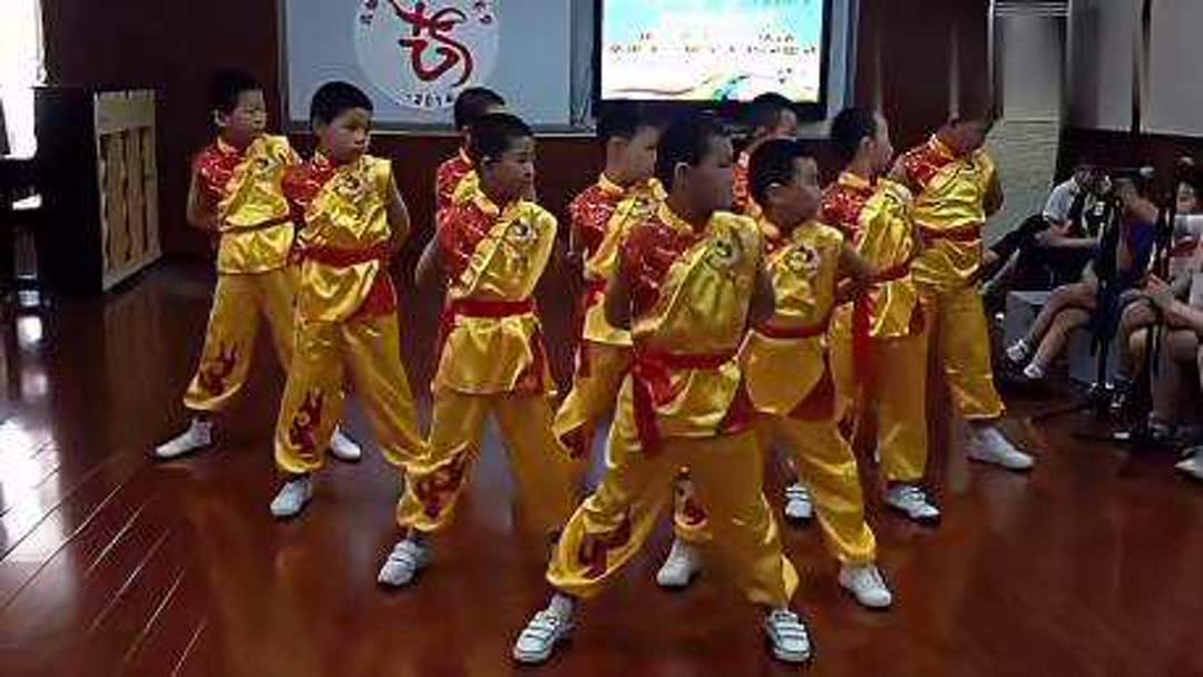 小学生武术表演《精忠报国》