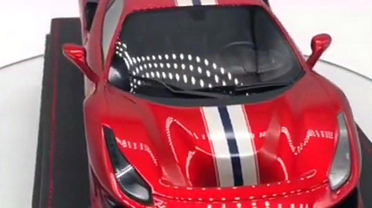 超帅汽车模型,这跑车怎么看都是那么炫酷,网友:有钱人的玩物!