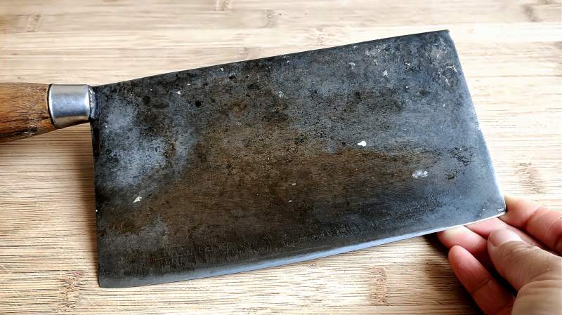 磨刀要竖磨还是横磨?教你正确做法,原来这么简单,旧刀秒变新刀