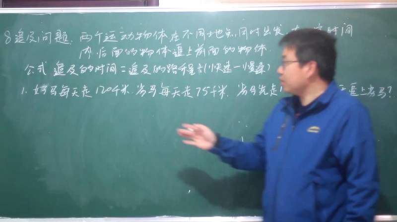 小学21类应用题---追及问题详解,这种题父母可以先看会不会