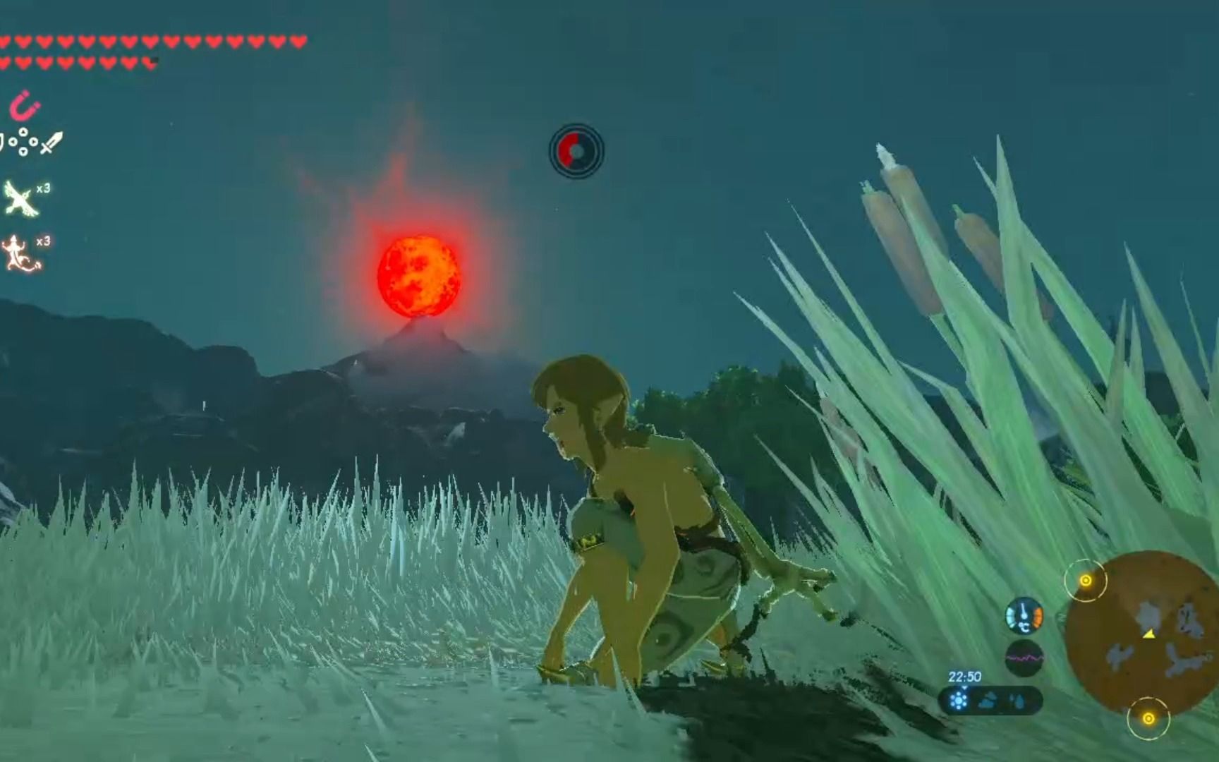 《塞尔达传说:旷野之息》生吞红月的林克