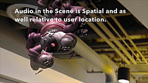 增强现实技术中的蜘蛛模型