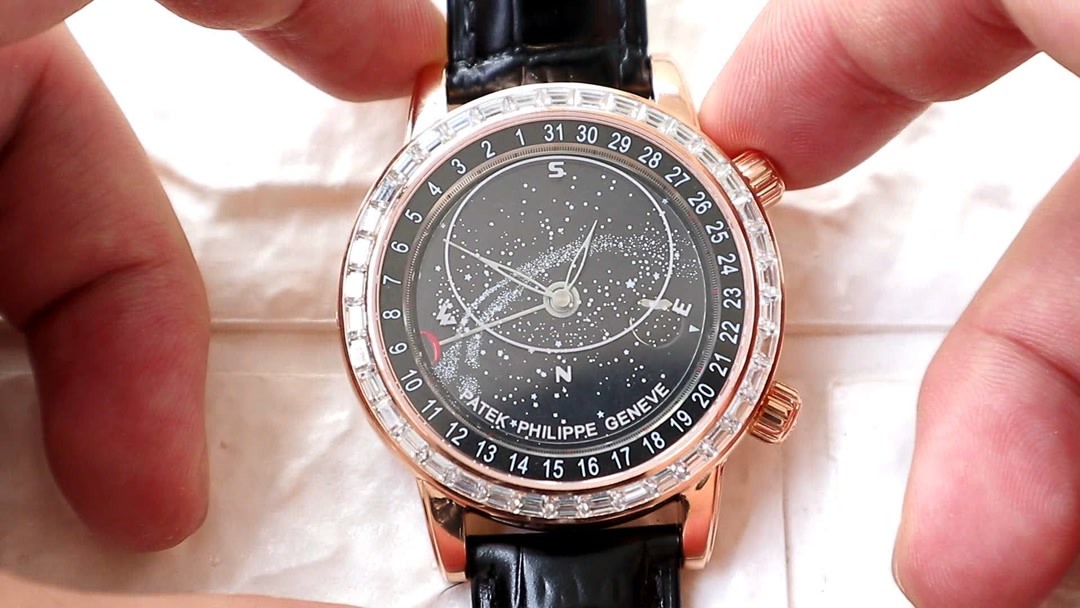 世界十大名表之首百达翡丽后镶钻,两百多万的腕表只可远观