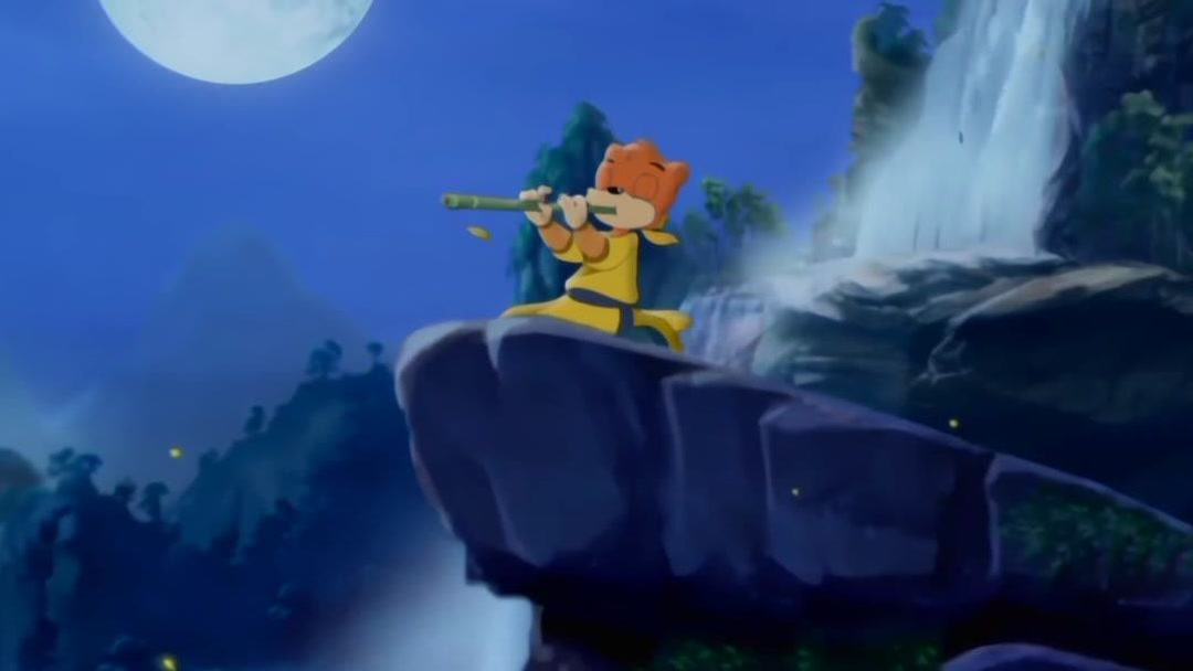 虹猫吹笛合集‖寒萧对月 虹猫蓝兔勇者归来