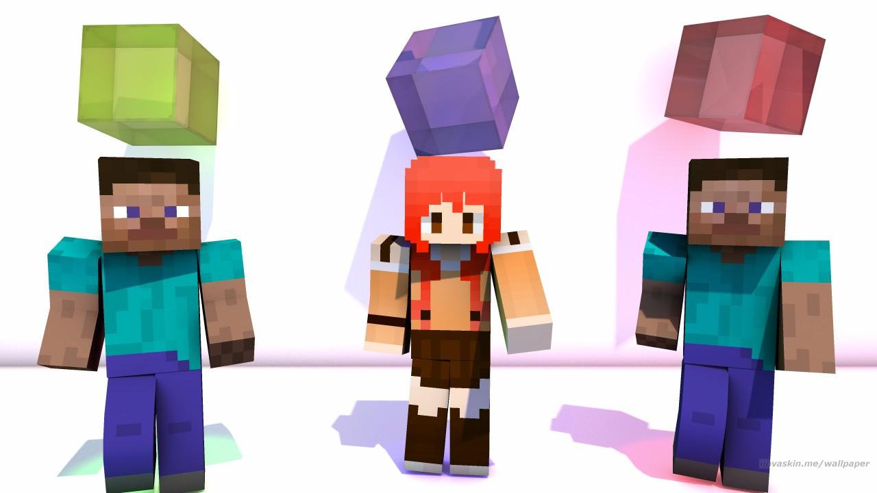 【甜萝酱我的世界MC实况】Minecraft中国版服务器hypixel小游戏幸运...