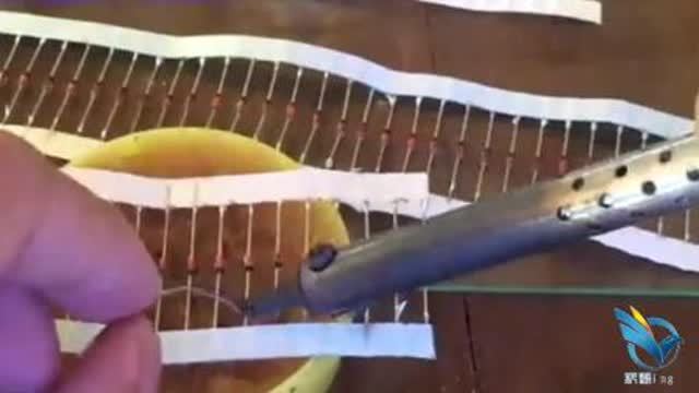 牛人将100个二极管焊接在一起,最后做成了这个,你知道什么原理吗?