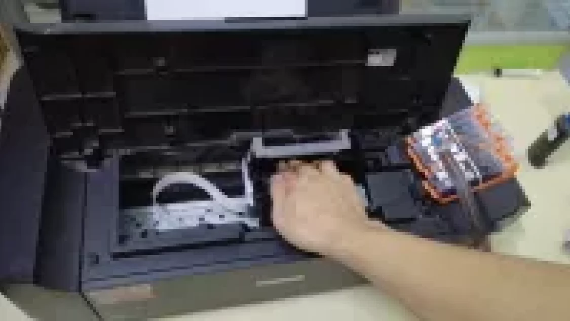 墨之蓝 佳能打印机IP8780 IX6780 IX6880 IX6860连供墨盒安装方法