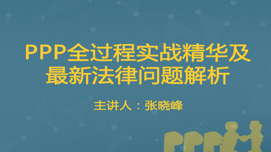 PPP模式的参与主体