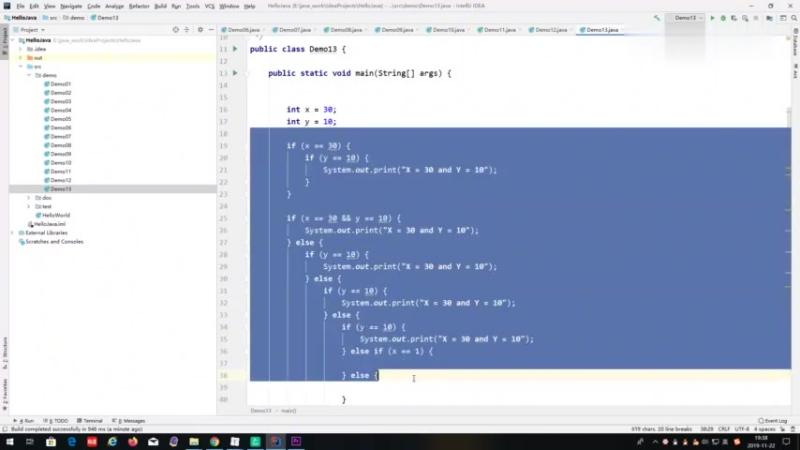 「二十二」零基础学JAVA入门系列之(java的条件语句if-else嵌套)