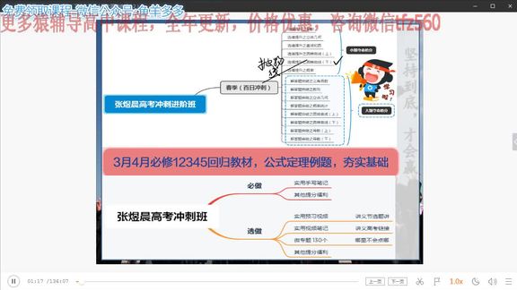 高中高三春季班猿辅导数学班试听课程第五节 几何小题之圆锥曲线2