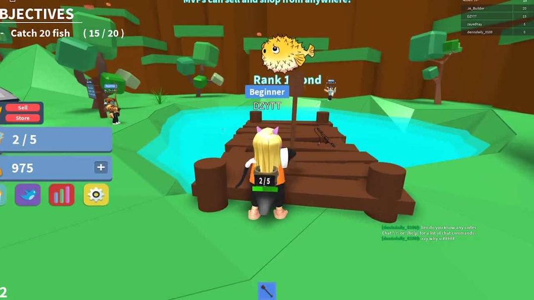 roblox钓鱼模拟器!我竟然用平底锅钓鱼?一甜解说