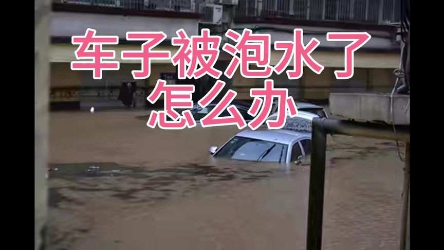 一夜起来,车库被淹,上千车子被淹,怎么办