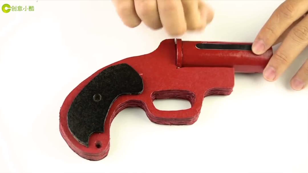 教你如何用纸板制作吃信号枪模型,是不是很像?