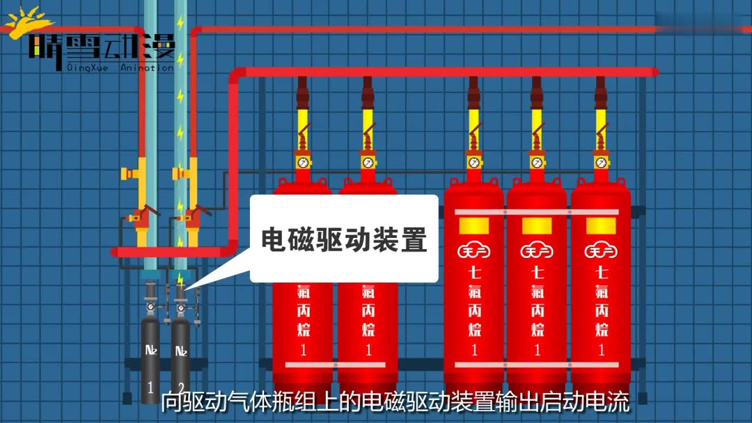 【苏州晴雪动漫】:《消防》灭火器演示宣传片