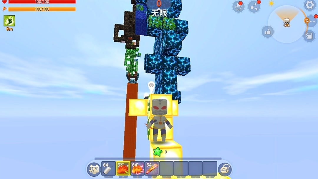 迷你世界奥特之王70:这个螺旋梯,构造怎么这么奇怪呢