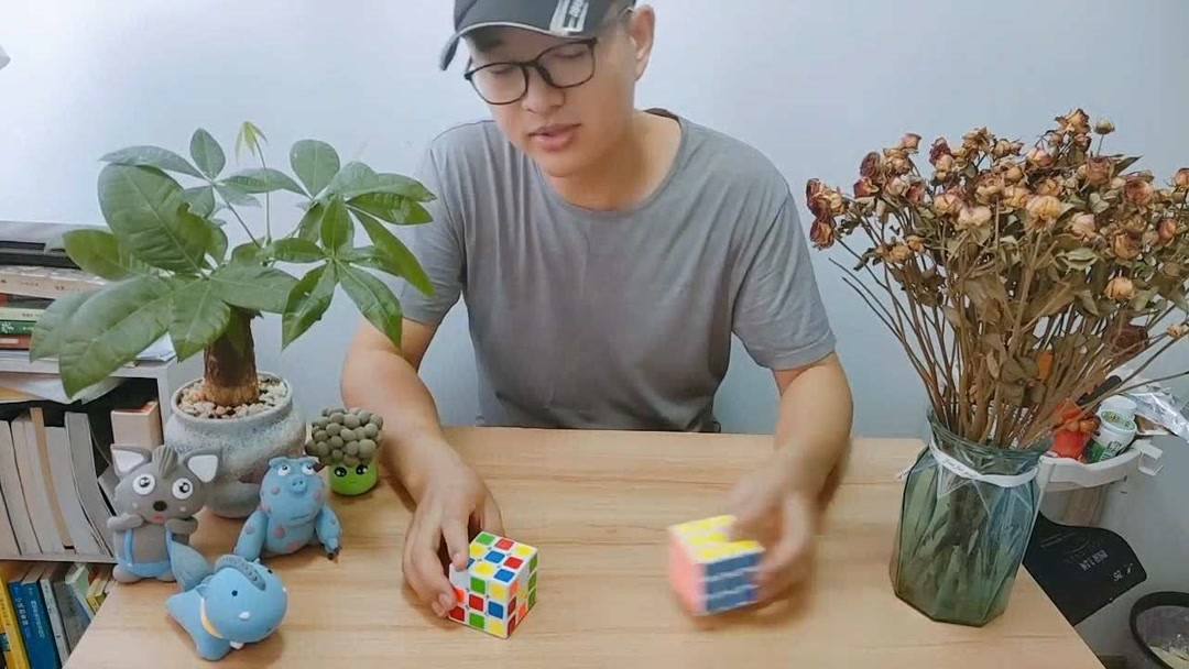 魔方还原教程:整体还原步骤,看完才知道原来魔方也是有技巧的!