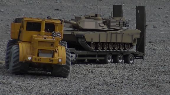 遥控模型 M1A2 ,虎式