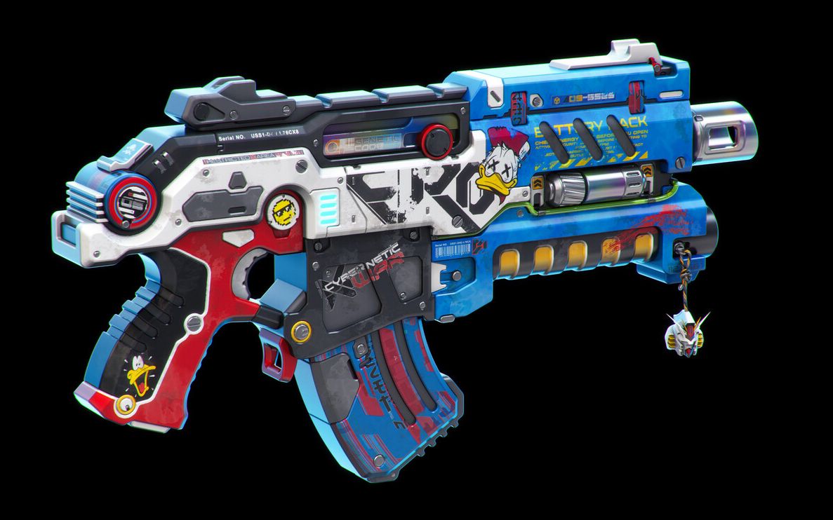 Maya零基础武器建模——简单枪械建模全流程