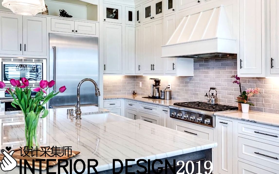 33个当代美式风格厨房装修设计效果参考