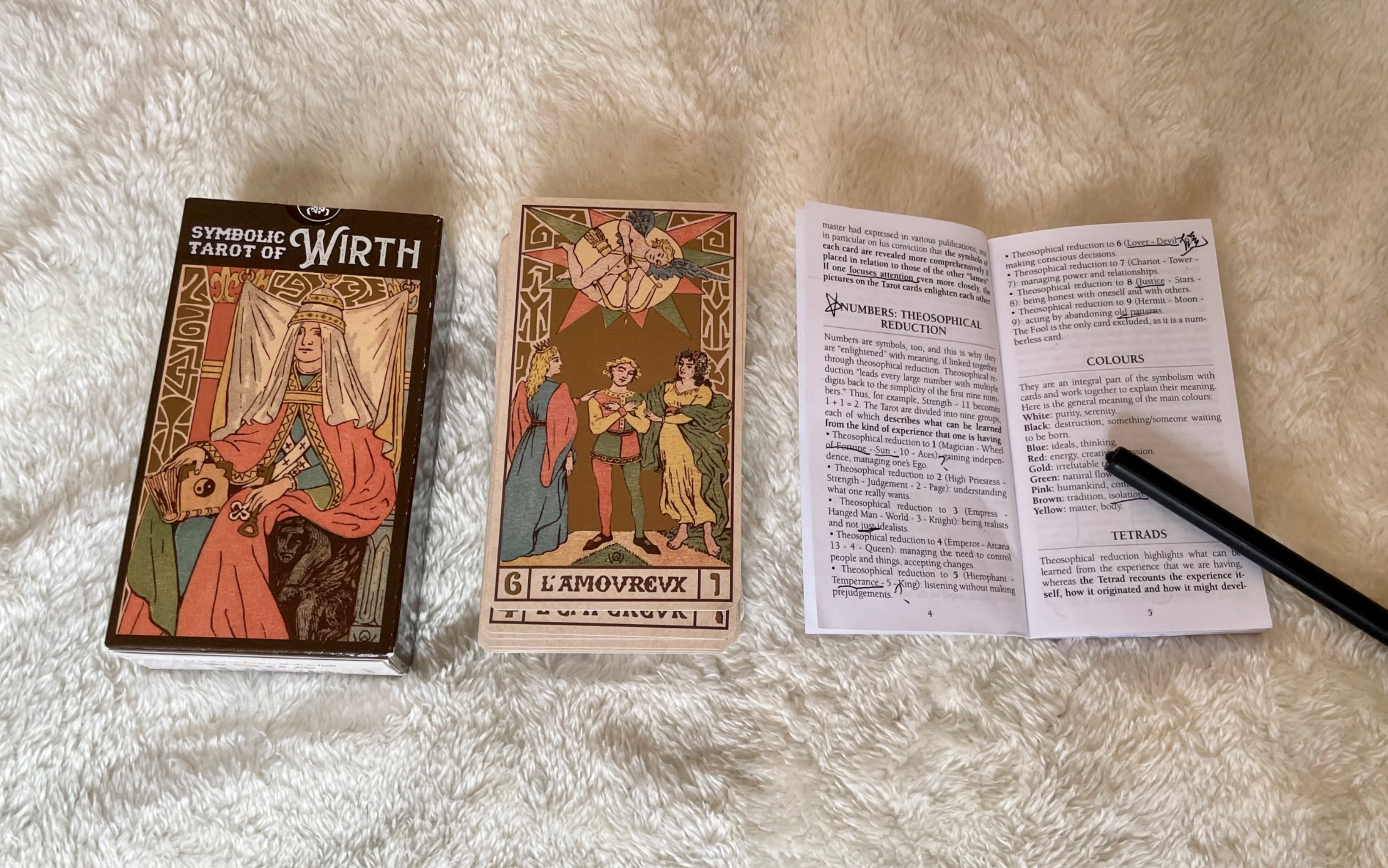 【10.12直播回放】如何用说明书链接塔罗(以Wirth塔罗牌为例)