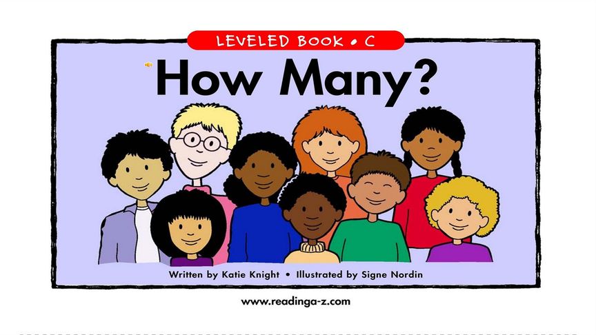 How Many 语法词汇一起学,RAZ英文绘本讲解特殊疑问句