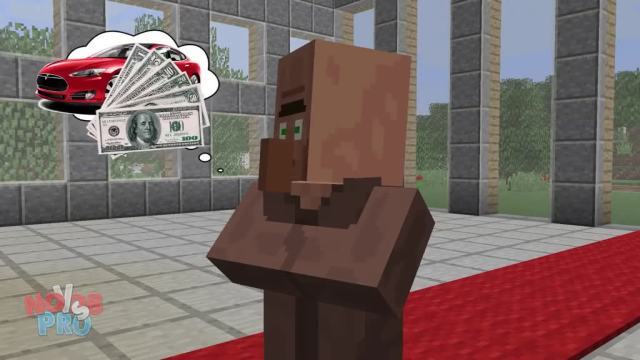 我的世界MC动画:如果菜鸟开汽车商店