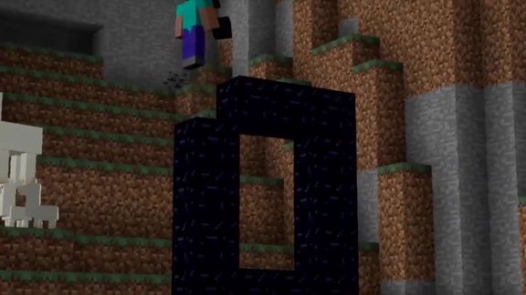 游戏 我的世界MC 两种样子的房子