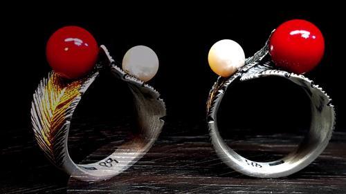 男子手工制作一枚戒指,独特的创意让人眼前一亮,送她会喜欢吧