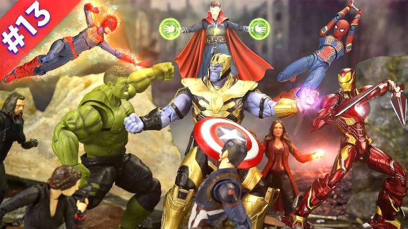 电影级别的定格动画:复仇者联盟大战灭霸!