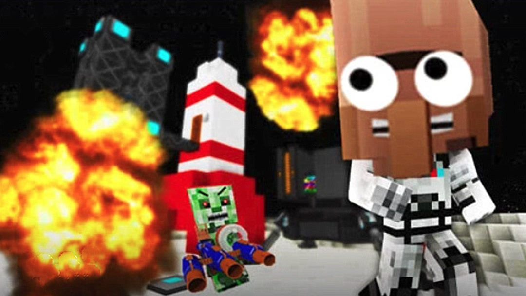 我的世界 超级特种兵太空堡垒战外星人