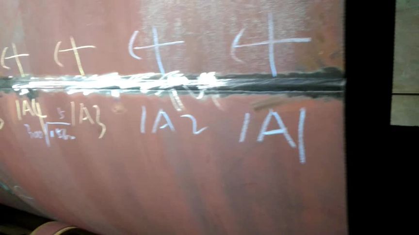 埋弧焊RT:100%射线探伤