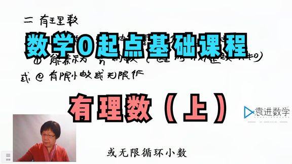 199管理类联考,数学0起点基础课程,第三节有理数(上)。
