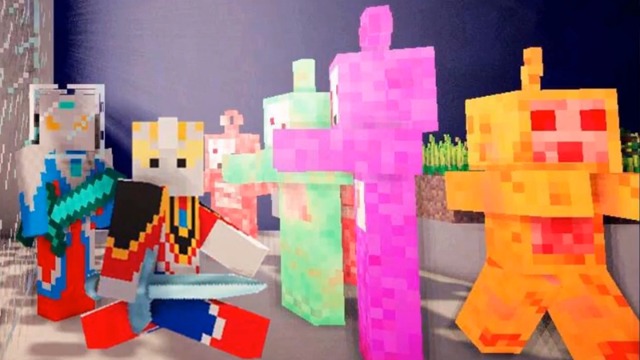 大海解说 我的世界钻石大陆Ep51 奥特曼战天线宝宝