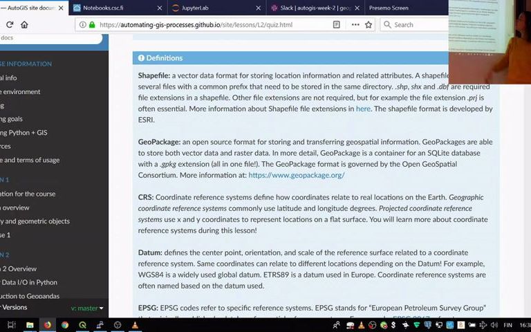 AutoGIS 2019 Lesson 2.1 Introduction to geopandas