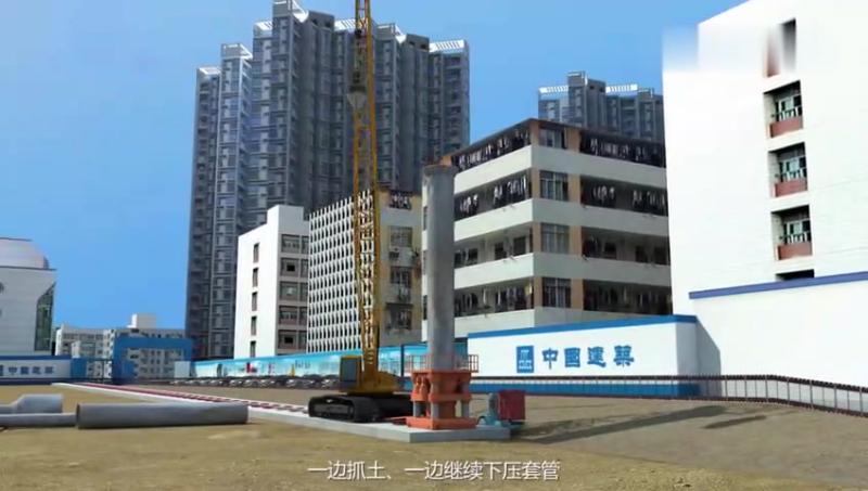 全回转全护筒钻机施工工艺