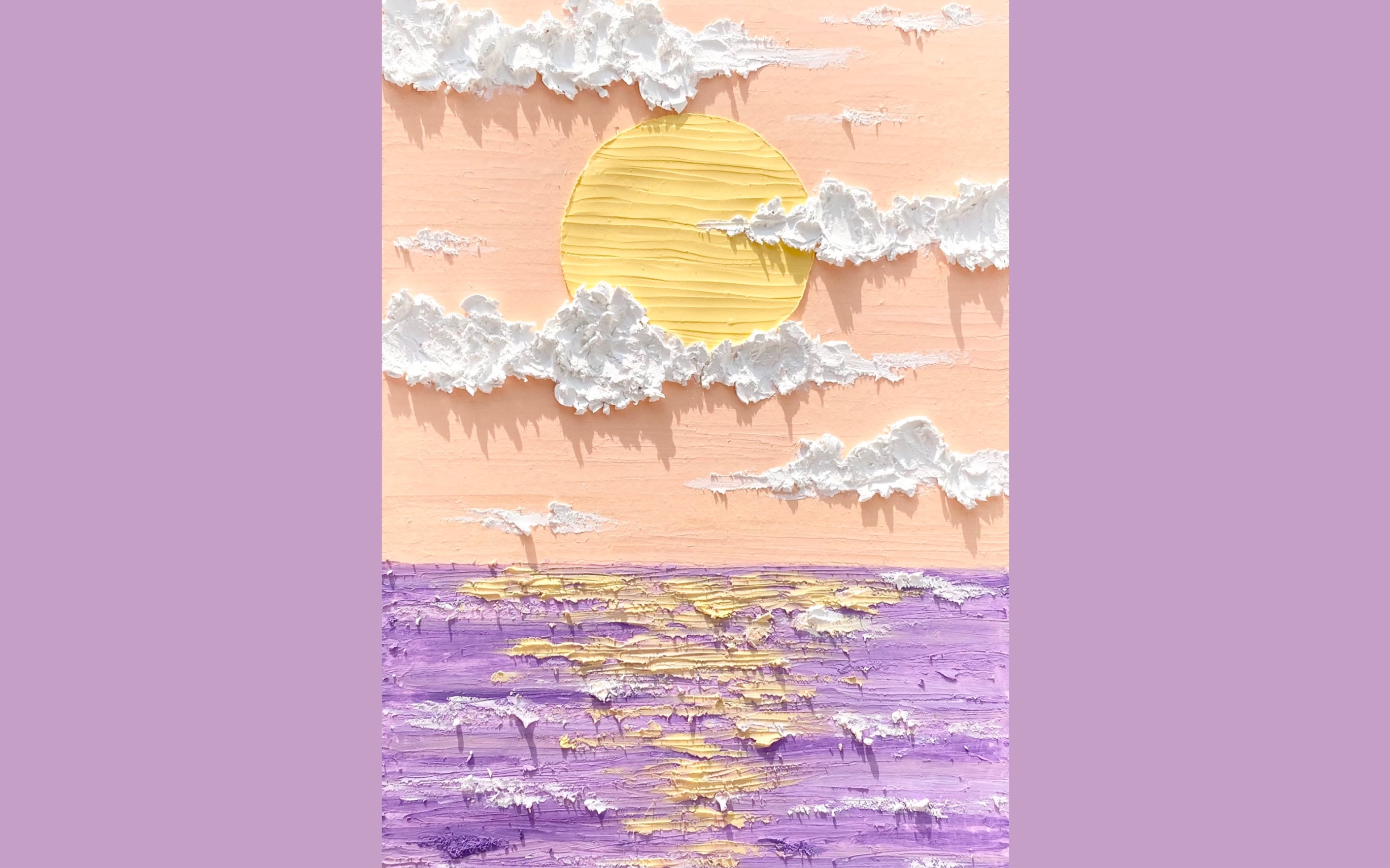 油画棒原创——落日(超简单超详细教程来哒!)