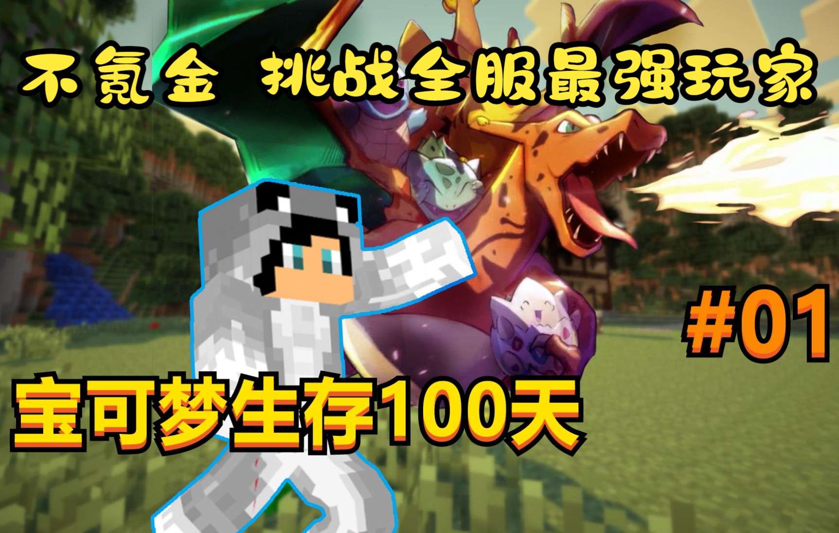 我的世界:宝可梦服务器生存100天#01
