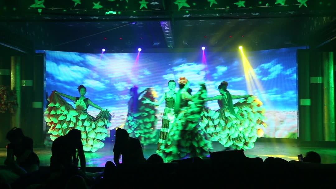 国庆节歌舞开场秀《夜场》