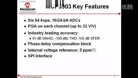6_MCP3903 六通道模拟前端采样芯片