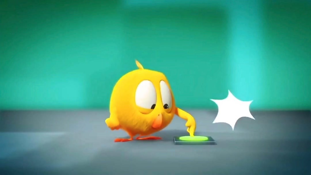 淘气小鸡玩风筝太得意结果被吹走了,儿童益智搞笑动画片